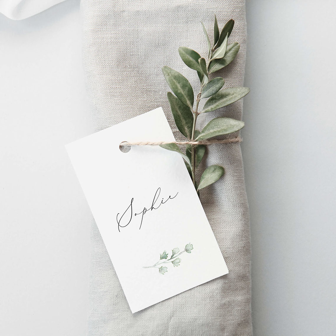 Place Cards | Wedding Stationery | Peony & Rose