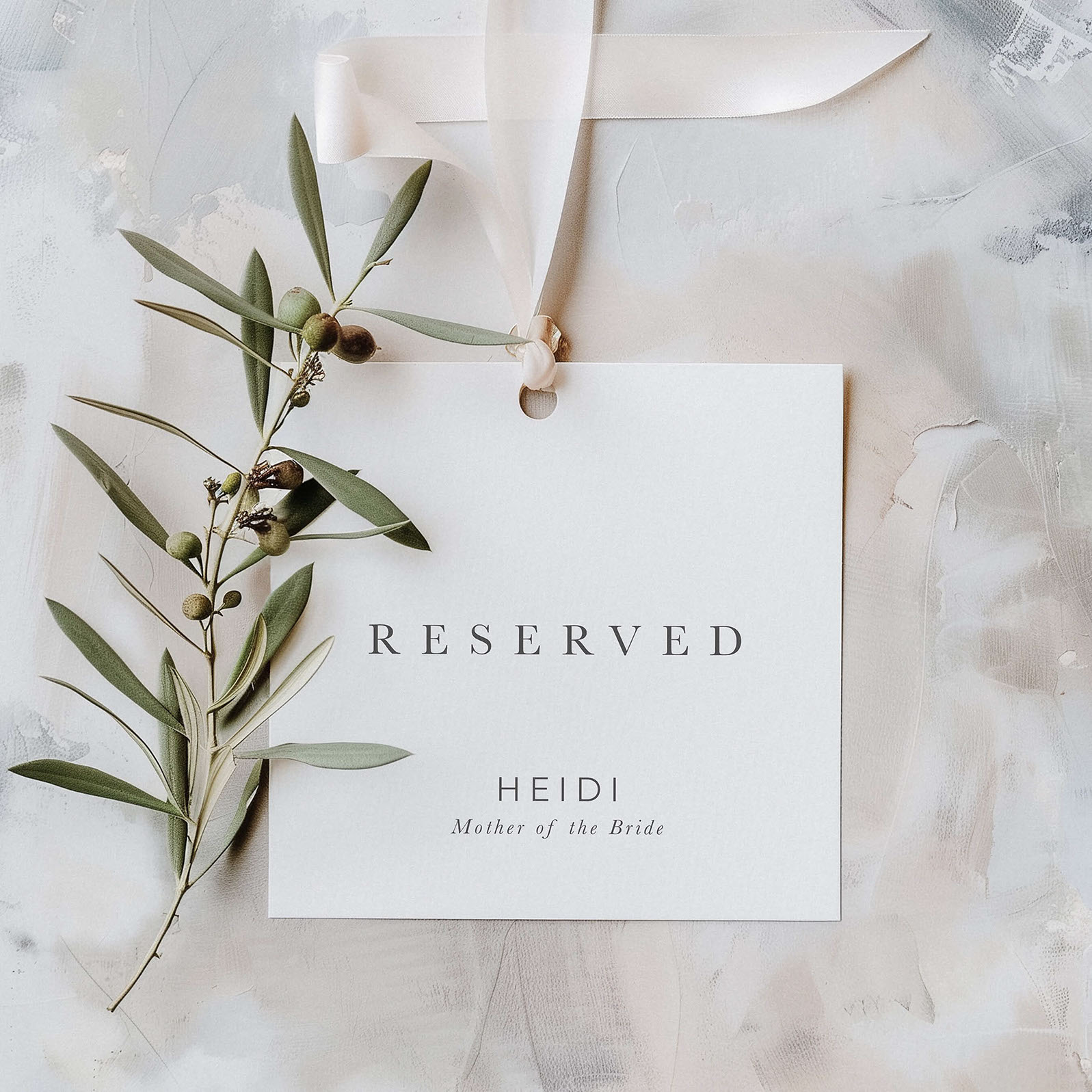 Favour Tags | Peony & Rose