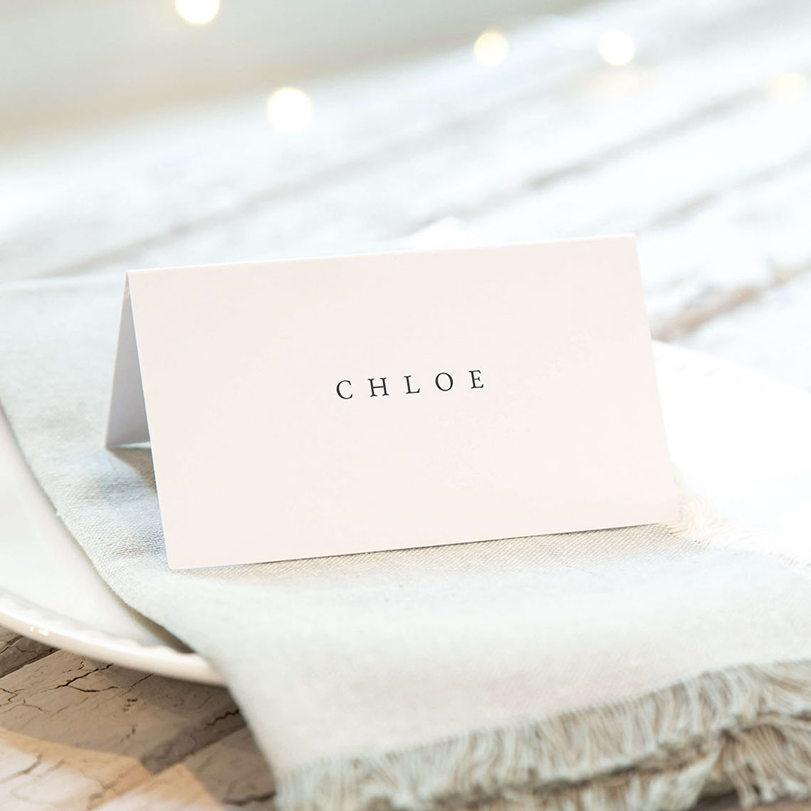 Place Cards | Wedding Stationery | Peony & Rose
